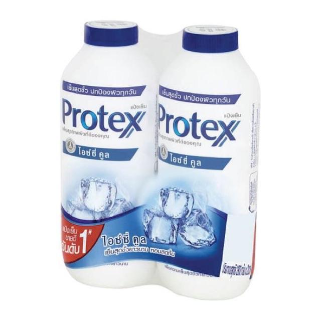 Protex powder แป้งเย็นโพรเทคส์ 280 กรัม แพ็คคู่ **ซื้อ 1 ขวดได้ ...