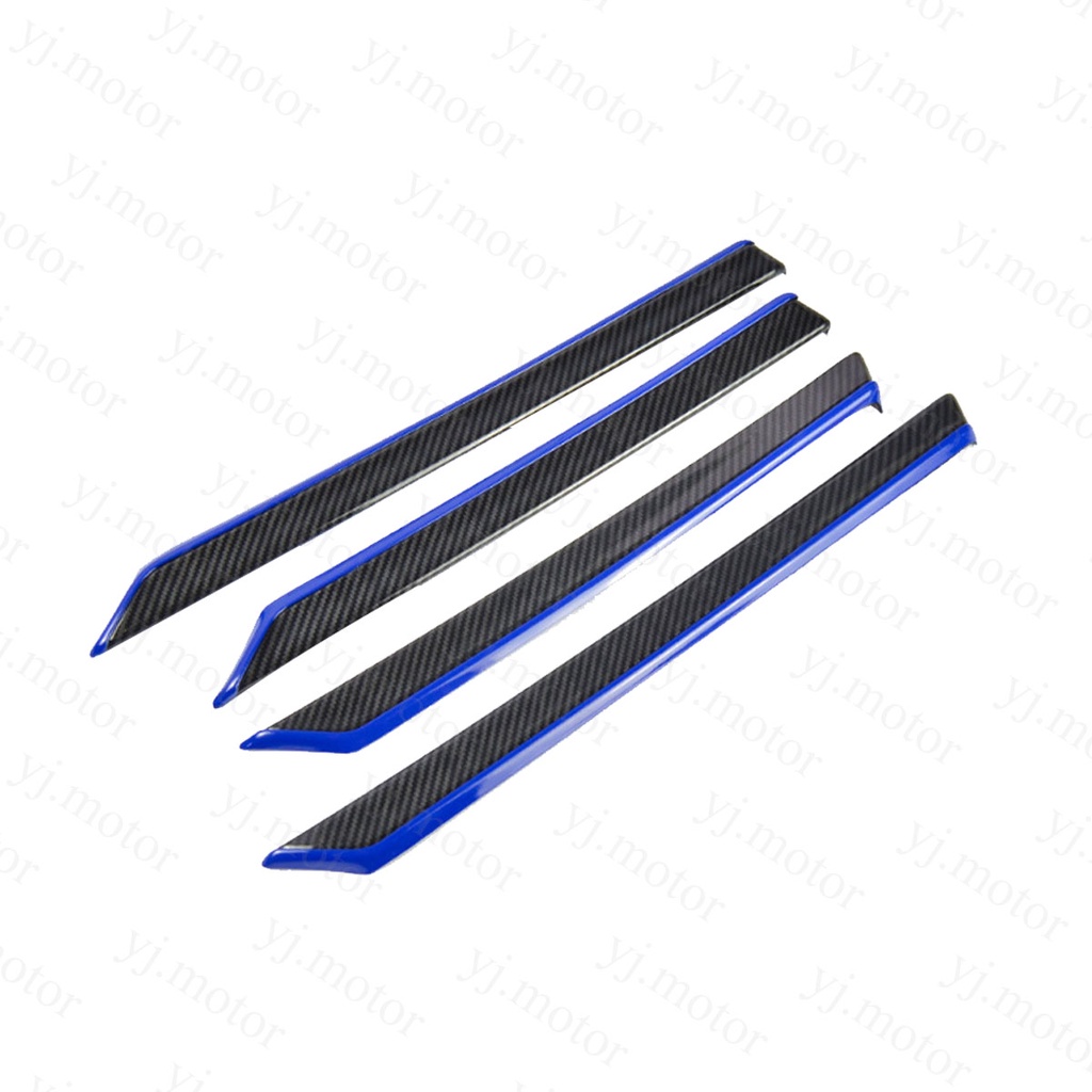 แถบคาร์บอนไฟเบอร์ สีแดงมันวาว สําหรับ 2016-2020 Honda Civic FC Door ...
