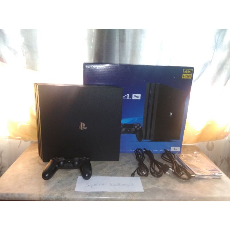 PS4 pro 7218b 1tb สภาพสวย | Shopee Thailand