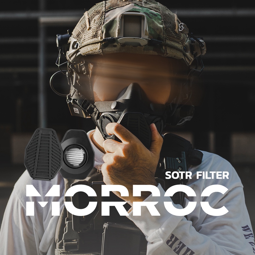 พร้อมส่ง ฟิวเตอร์ SOTR FILTER ตัวกรองสำหรับหน้ากาก Ops Core Sotr ...