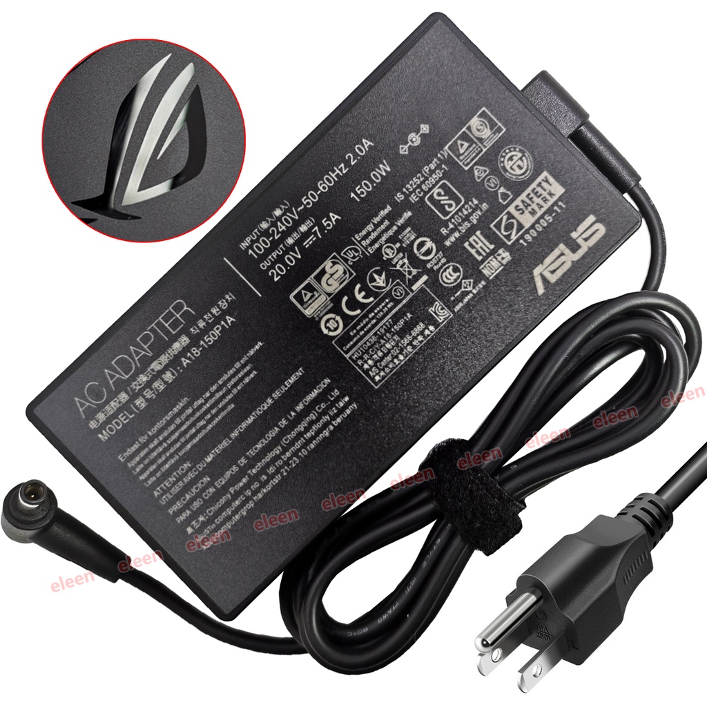 New version 20V 7.5A 150W Laptop AC Adapter charger For Asus ROG GX95G ...