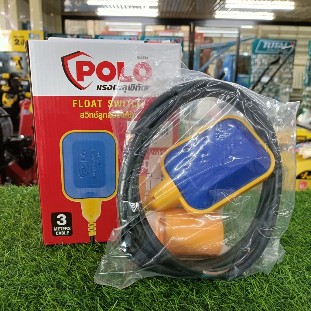 POLO สวิทช์ลูกลอยไฟฟ้า 220V (PRESSURE SWITCH) PC-8A ***สามารถออกใบกำกับภาษีได้*** | Shopee Thailand