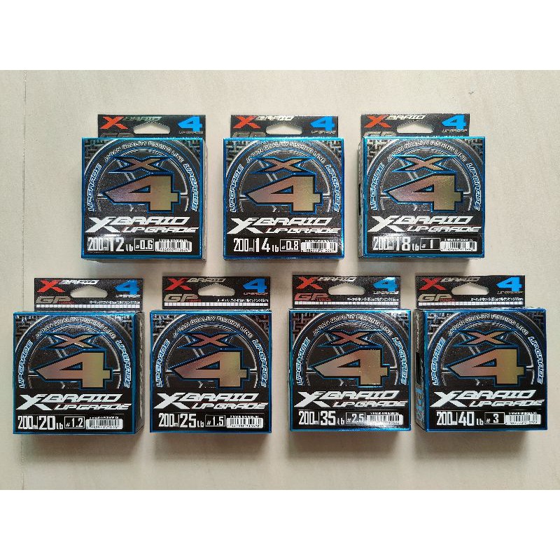 สาย PE YGK X-BRAID UPGRADE X4 200ม (ร้านฟิชชิ่ง ฟอร์ เฟรนด์) **ถูกที่สุด** รุ่นใหม่ นำเข้าจาก🇯🇵 ...
