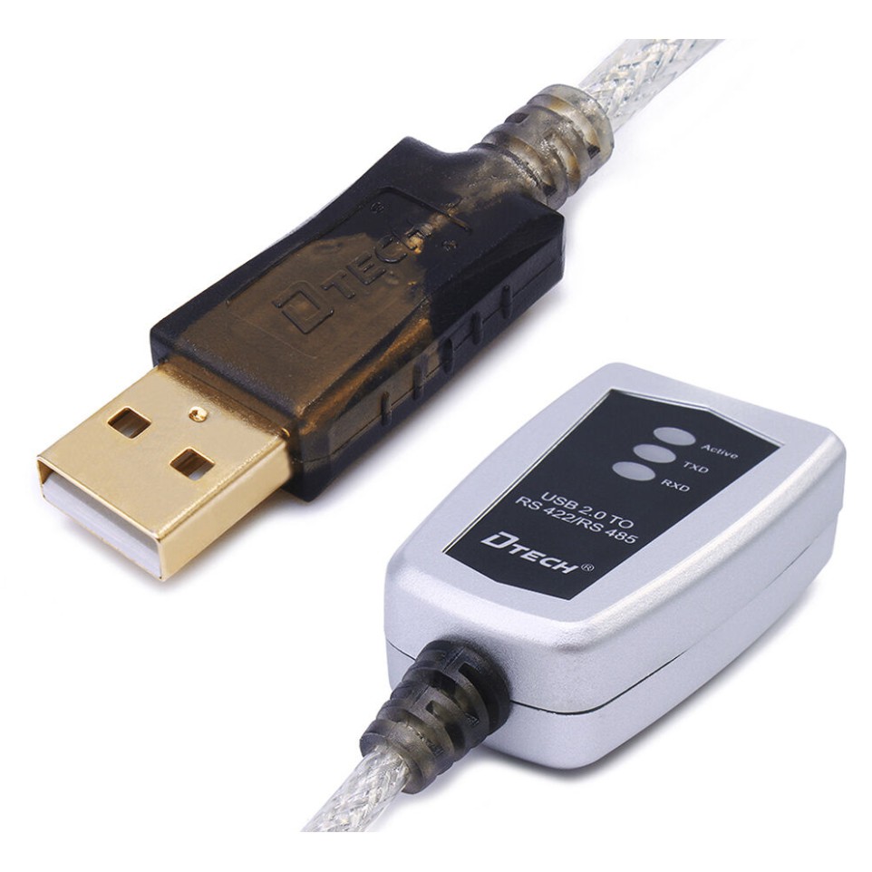 DTECH USB to RS422 RS485 Serial Port Converter สินค้าคุณภาพ /ออกใบกำกับภาษีได้ 485 ZT025 DT-5019 ...