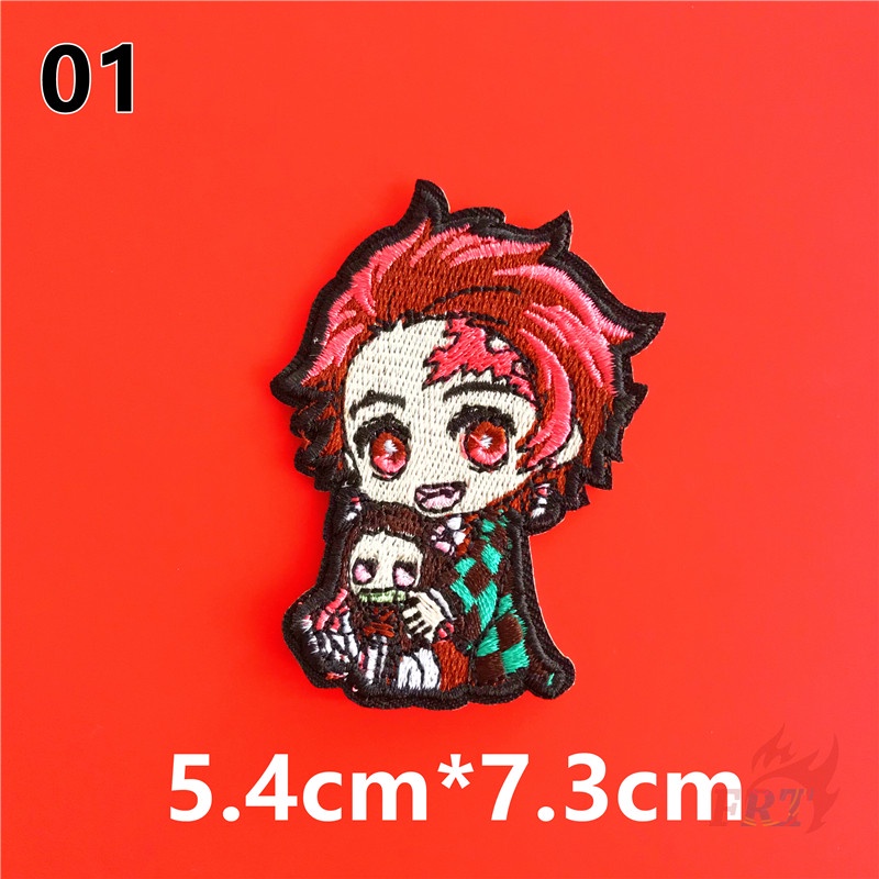 แผ่นแพทช์รีดร้อน ลายการ์ตูนอนิเมะ Demon Slayer Series 01 Tanjirou ...