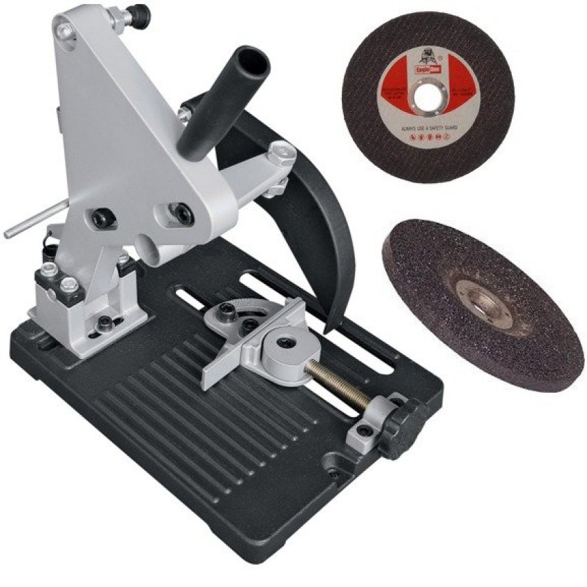 TOPTOOLS เครื่องมือช่าง แท่นจับเครื่องเจียร เหล็กหนา รุ่นงานหนักแถมใบตัดสแตนเลส 1 ใบ และ ใบเจียร ...