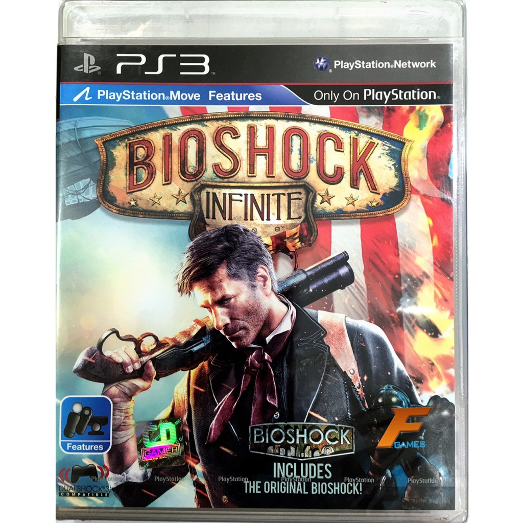 PS3 BioShock Infinite แผ่นเกม ของแท้ มือ1 มือหนึ่ง ของใหม่ ในซีล ...
