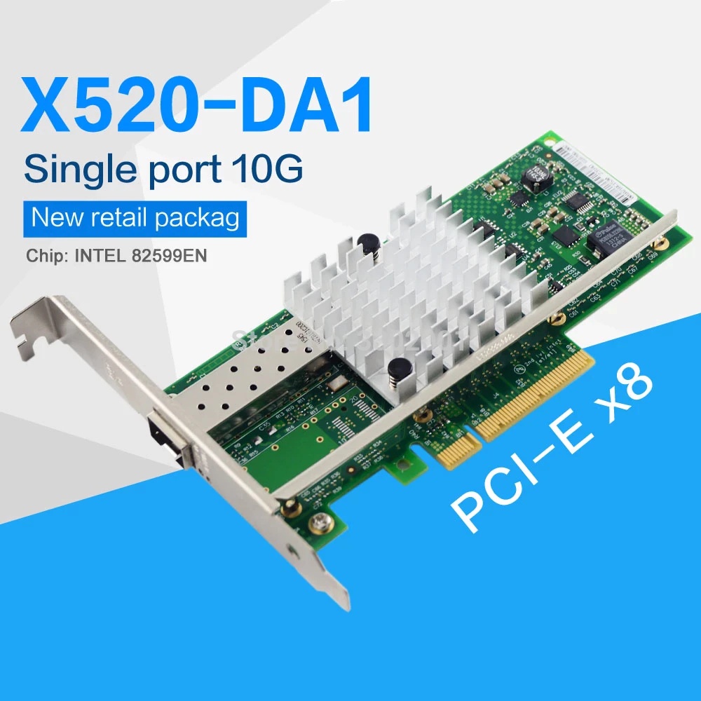 ส่งฟรี ประกัน 1 ปี สินค้าในไทย 10Gbps 10g 10gb PCI-E X8 Single Port ...