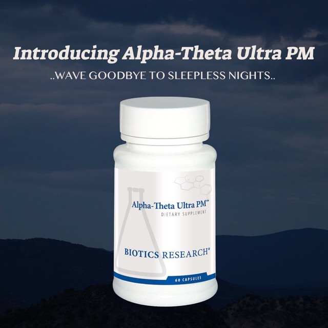 Biotics Research Alpha Theta Ultra PM 60 capsules | Shopee Thailand