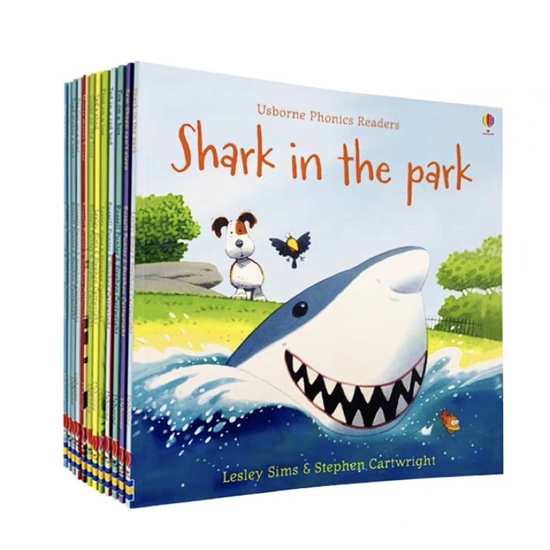Usborne Phonics Readers 12 illustrated Books Set Collection | Shopee ...