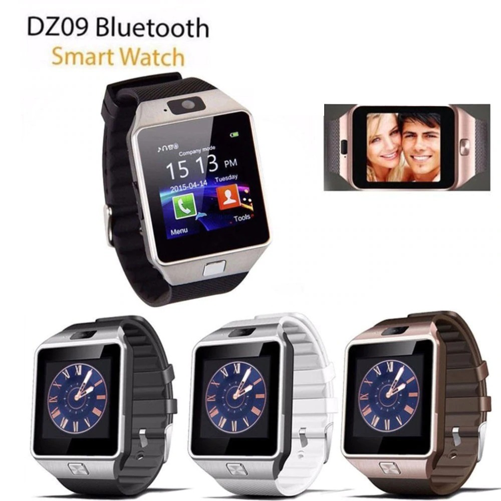 นาฬิกาโทรศัพท์ Smartwatch DZ09 ใส่ซิม ถ่ายรูป ฟังเพลง | Shopee Thailand