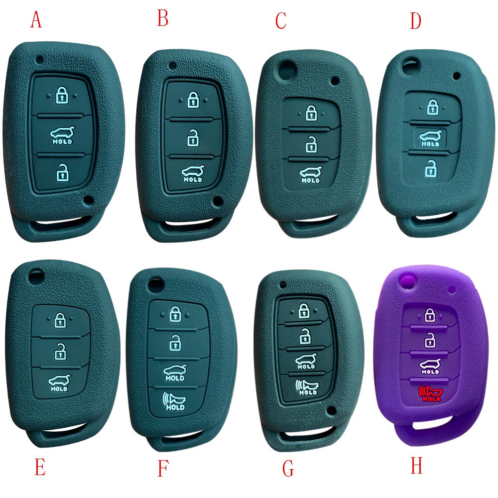 ขายดี เคสกุญแจรีโมตรถยนต์ สําหรับ Hyundai I30 Tucson Creta I20 Elantra Santa Fe Sonata Ix35 Ix25 ...