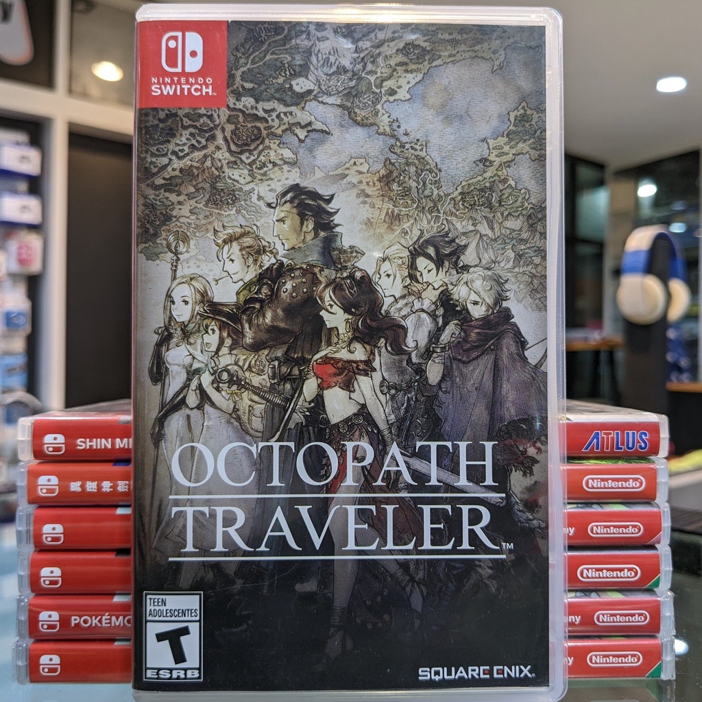 (ภาษาอังกฤษ) มือ2 Nintendo Switch Octopath Traveler แผ่นSwitch เกม ...
