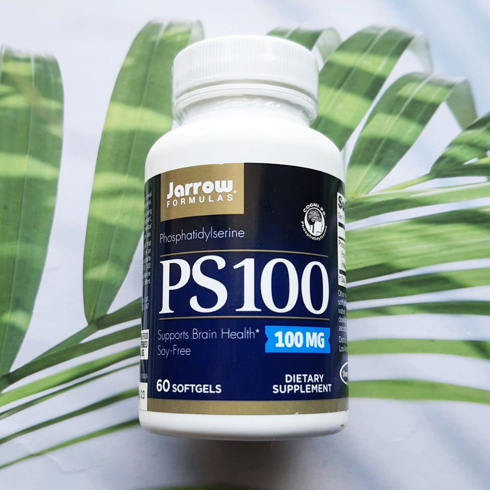 PS 100, Phosphatidylserine 100 mg 60 Softgels (Jarrow Formulas®) Cogni ...