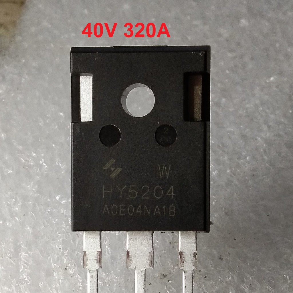 HY5204 HY5204W N Channel 40V 320A (เลือกเอาเบอร์นี้แทน HY4004W เพราะ ...