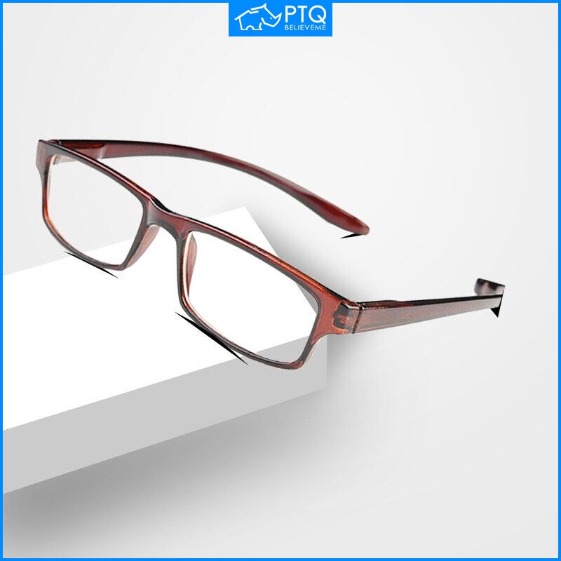 Ptq แว่นตาอ่านหนังสือ HD สายตายาว + 1.0 + 1.5 + 2.0 + 2.5 + 3.0 + 3.5 ...