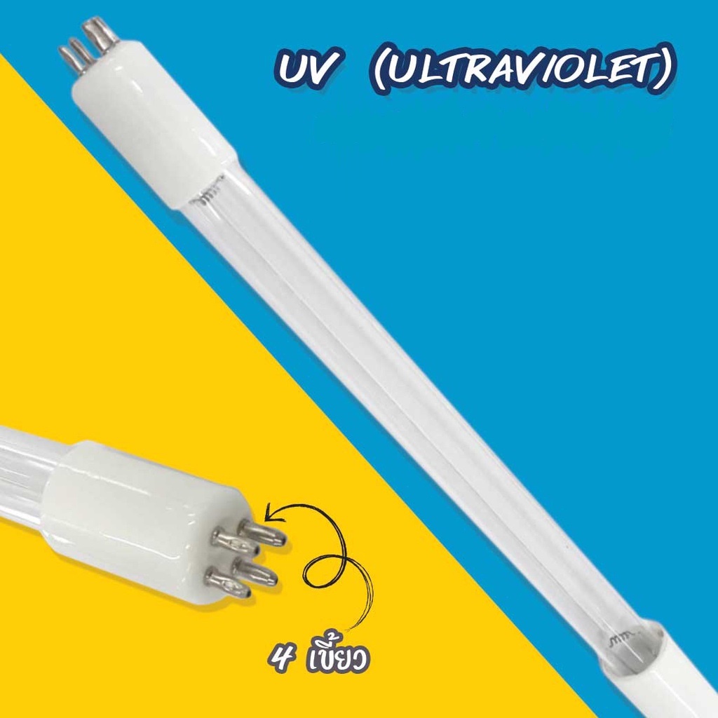 หลอด UV 6 Watts หลอด UV 12 Watts เจ๊ตุ่ม | Shopee Thailand