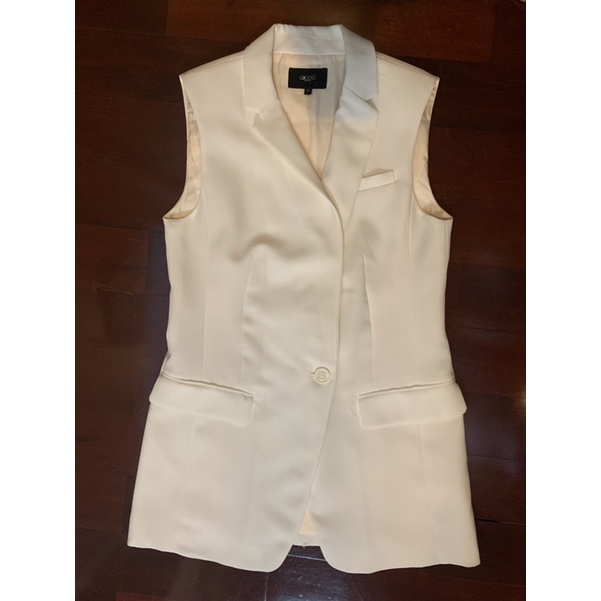 เสื้อสูทแขนกุด Brand G2000 สีขาว size 36 | Shopee Thailand