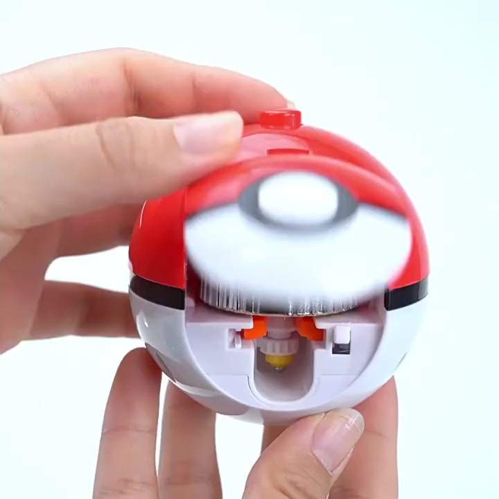 Pokemon Spinning Launcher โปเกมอน รูปของเล่น Pikachu Eevee Mew ไจโร ...