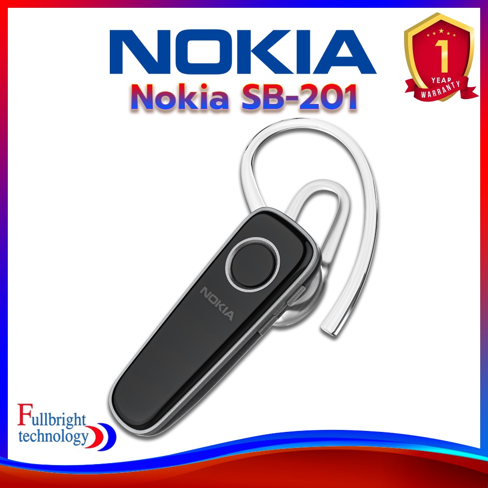 Nokia รุ่น SB-201 หูฟังบลูทูธหูฟังไร้สายบลูทูธชุดหูฟังฟังไมโครโฟนตัด ...