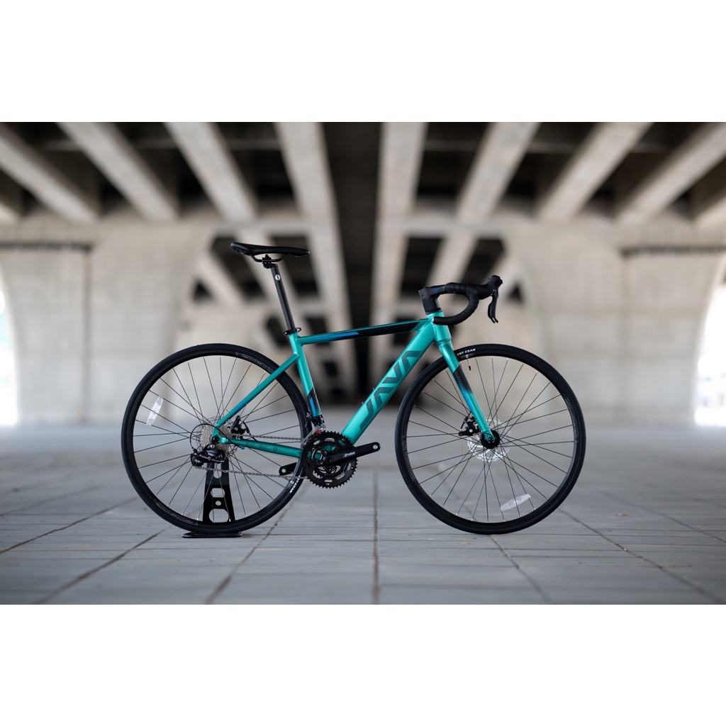 จักรยานเสือหมอบ Java Ronda เฟรมอลูมิเนียม ดิสเบรค 18 สปีด Shimano Sora ...