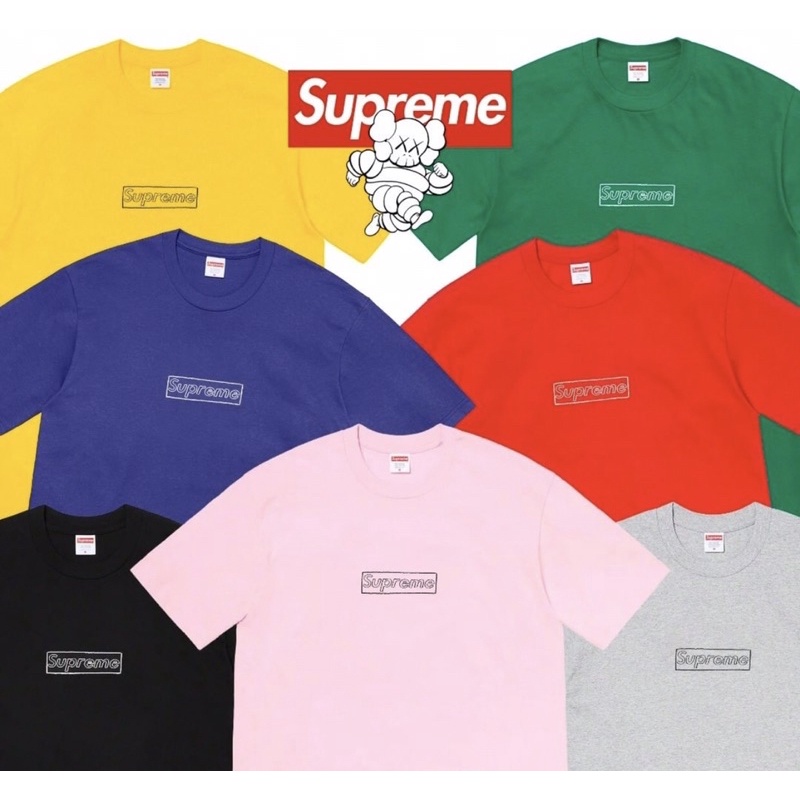 🔥สินค้าพร้อมส่ง🔥 JDBOY - Supreme x Kaws box logo สายสตรีทห้ามพลาด ของ ...