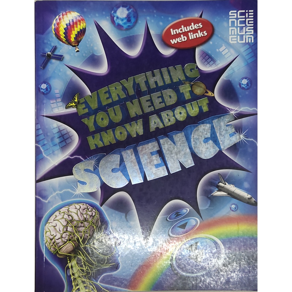 หนังสือ วิทยาศาสตร์ ภาษาอังกฤษ Everythink You Need To Know About Science Shopee Thailand 4861