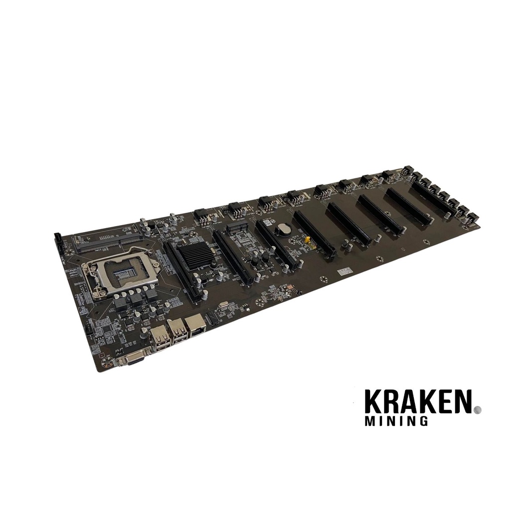 Mainboard B75 with CPU Mother board BTC เมนบอร์ด B75 สำหรับ 8 ใบ สินค้า ...