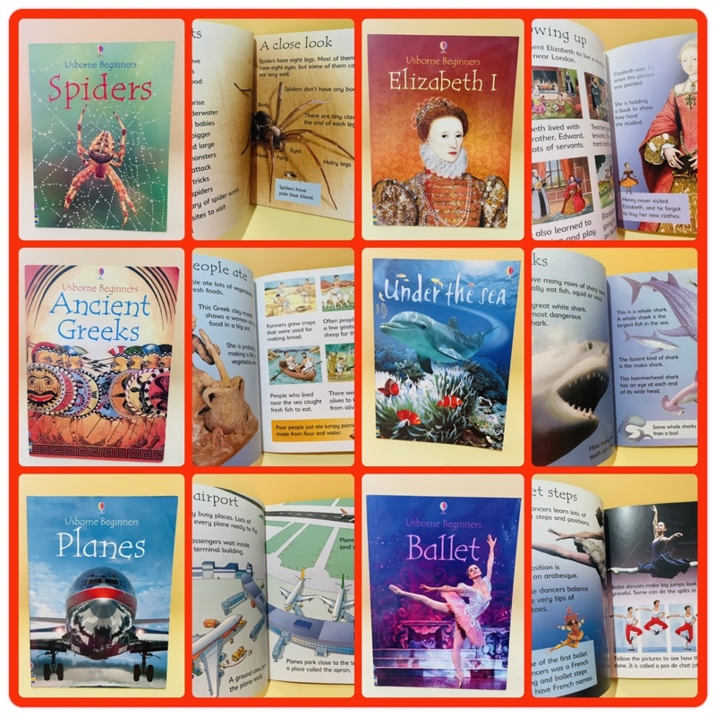 Usborne Beginners 🌈 Usborne Beginners are colourful information books ...