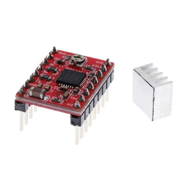 A4988 Stepping Motor Driver มอเตอร์ ไดรเวอร์ สีแดง A4988 Stepper Motor ...