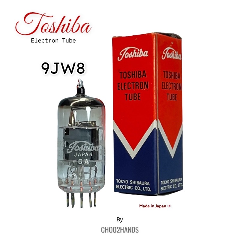 9JW8 PCF802 9TP16 หลอดไตรโอด-เพนโทด Toshiba Electron Tube JAPAN แท้ ...
