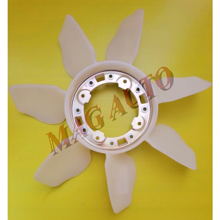 ใบพัดลมหม้อน้ำ TOYOTA Vigo, Revo, Fortuner (7ใบ) แท้ NO:16361-0L020 ...