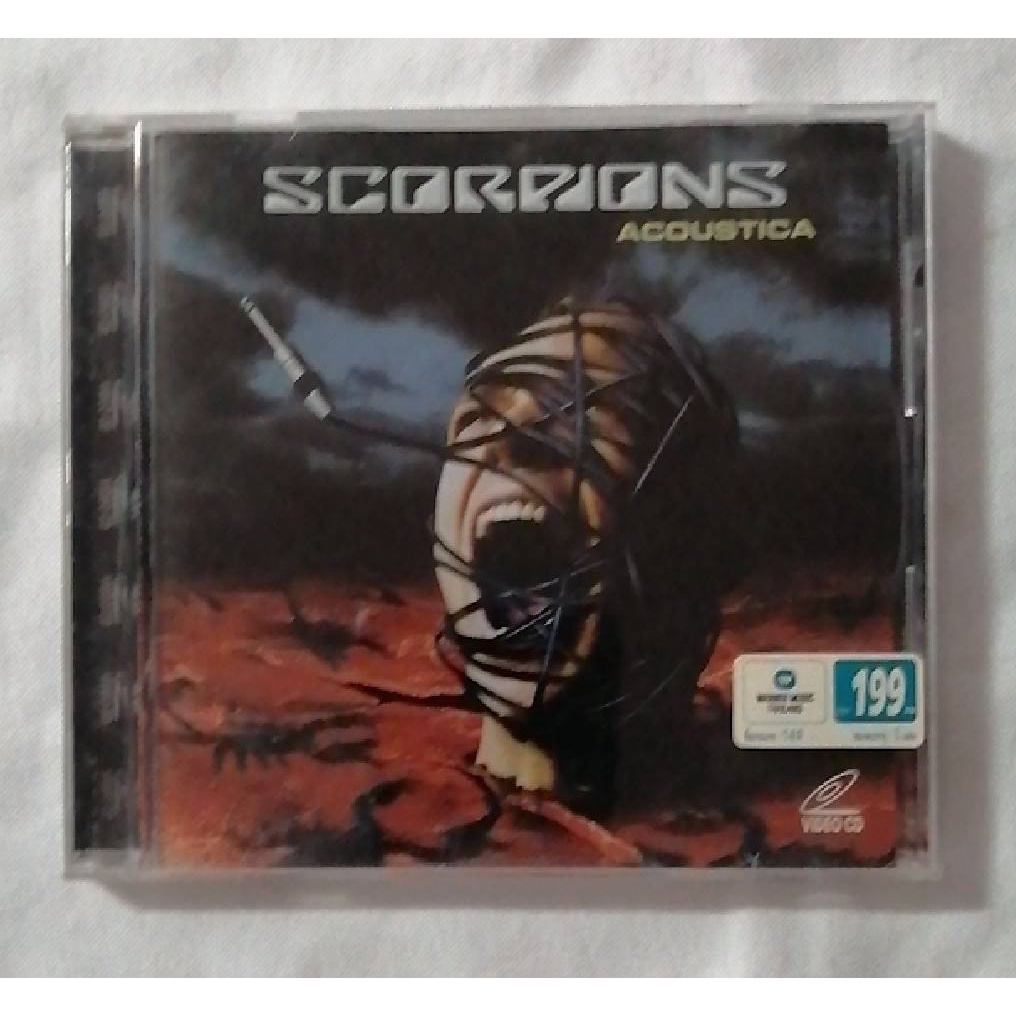 VIDEO CD SCORPIONS ACOUSTICA การแสดงคอนเสิรต์ " สภาพดี " | Shopee Thailand