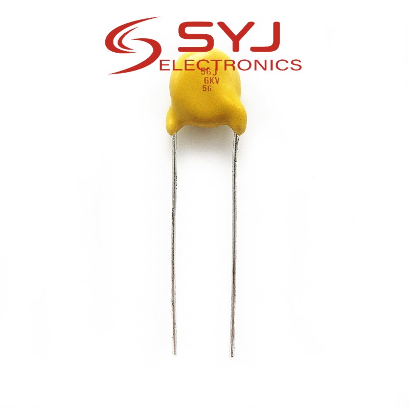 ตัวเก็บประจุเซรามิก แรงดันสูง 6KV 56P 56J 56J 6KV 20 ชิ้น พร้อมส่ง ...