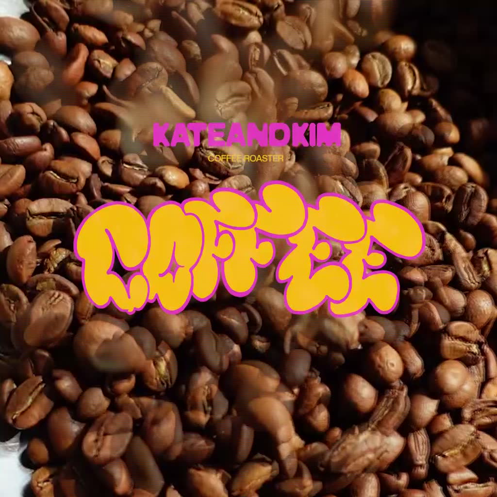 เมล็ดกาแฟคั่ว "บลูเบอร์รี่มิวล์เชค" ( Kate & Kim ) Blueberry Milk Shake ...