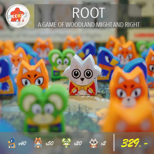 สติกเกอร์ติด Meeple เกม Root : A Game of Woodland Might and Right (ภาค ...