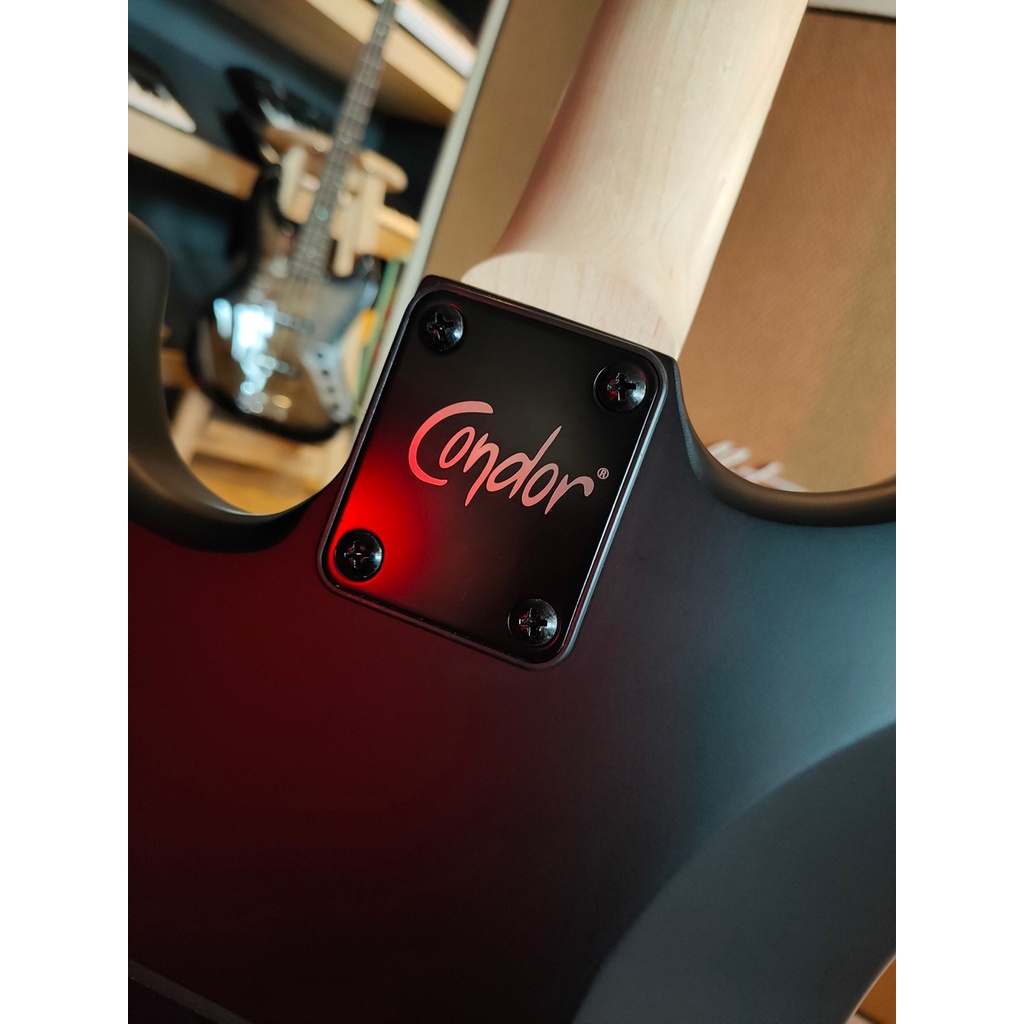 Condor CRX10 กีตาร์ไฟฟ้า Electric Guitar ทรง Strat ปิ๊กอัพเดี่ยว คุณภาพ ...