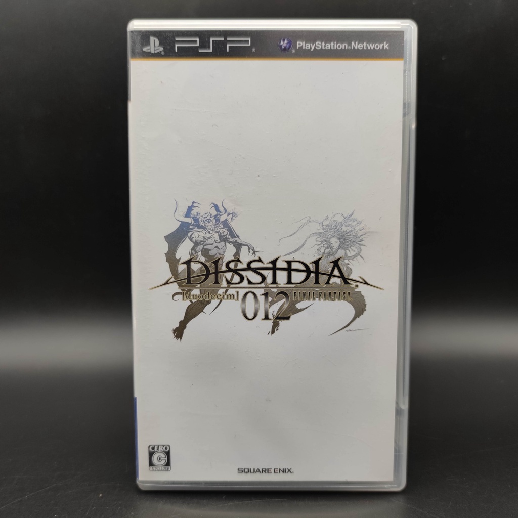 FINAL FANTASY Dissidia 012 ภาค 2 แผ่นแท้ PSP JP เล่นได้ปกติ | Shopee ...