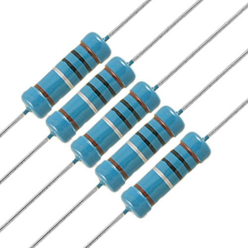 R Resistor ตัวต้านทาน 1% 1W 5 ชิ้น 1R 10R 100R 1k 10k 100k 1M 2.2M 4.7M ...