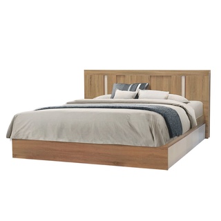 Looms เตียง 5 ฟุต รุ่น Sacha สีไม้อ่อน (168x216x98 ซม.) แบรนด์ LOOMS ...