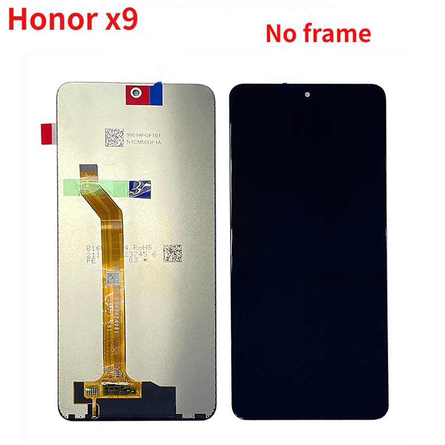อะไหล่กรอบหน้าจอสัมผัส LCD แบบเปลี่ยน สําหรับ Huawei Honor X9 5G ANY ...
