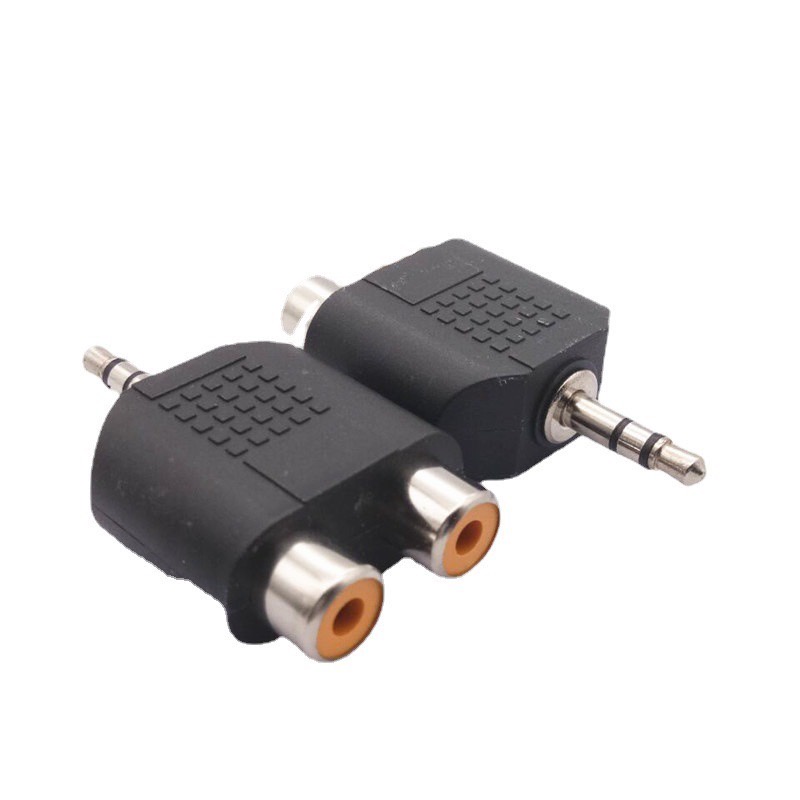 Jack TR Stereo ออกท้าย RCAx2 ใช้ต่อสัญญาณสียง | Shopee Thailand