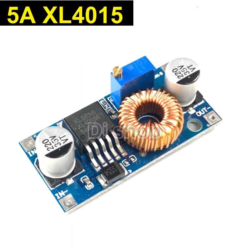 5A XL4015 DC-DC Buck Converter Adjustable Step-Down Module 4~38V 96% | Shopee Thailand