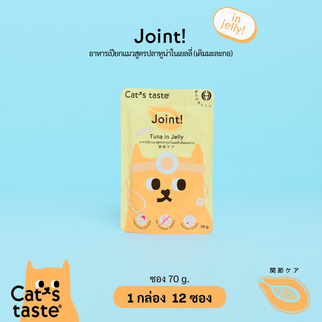 Cat's Taste 48ซอง แคทเทสต์ **ยกลัง** อาหารเปียกแมว (ลัง) | Shopee Thailand
