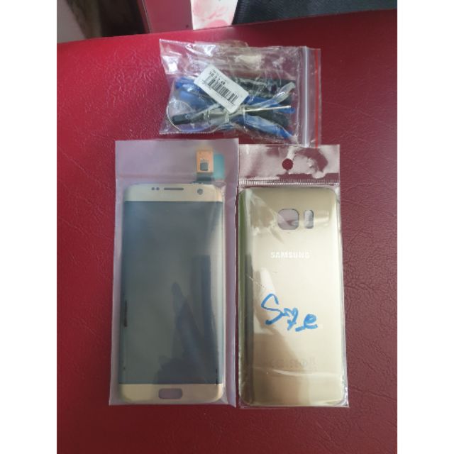 ชุดจอ ทัชสกรีน+ฝาหลัง ซัมซุง samsung s7edge สีทอง touch screen | Shopee Thailand