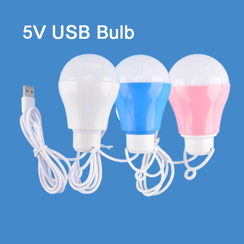 หลอดไฟ LED USB 5V แรงดันต่ํา รูปทรงลูกบอล ความสว่างสูง | Shopee Thailand