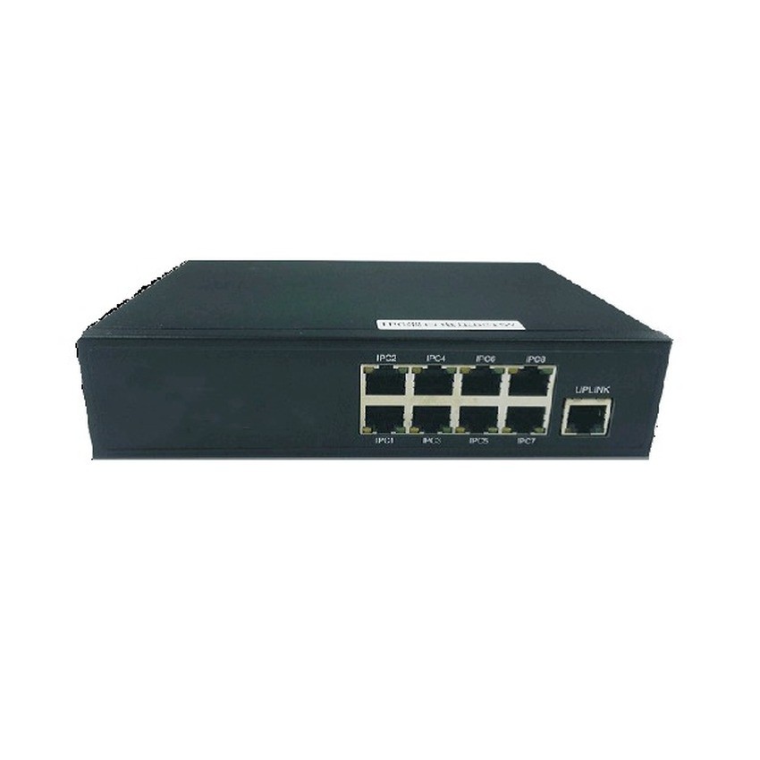 CCTV POE Switch for NVR 9 Ports สำหรับ IP Camera 8จุด ระบบไฟ12V. ใช้ได้ ...