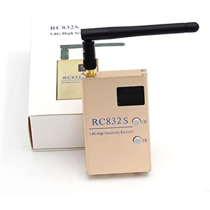 FPV 5.8G 5.8 GHz 48 ช่อง RC832 RC832S ตัวรับสัญญาณ A/V และสายไฟสำหรับ ...