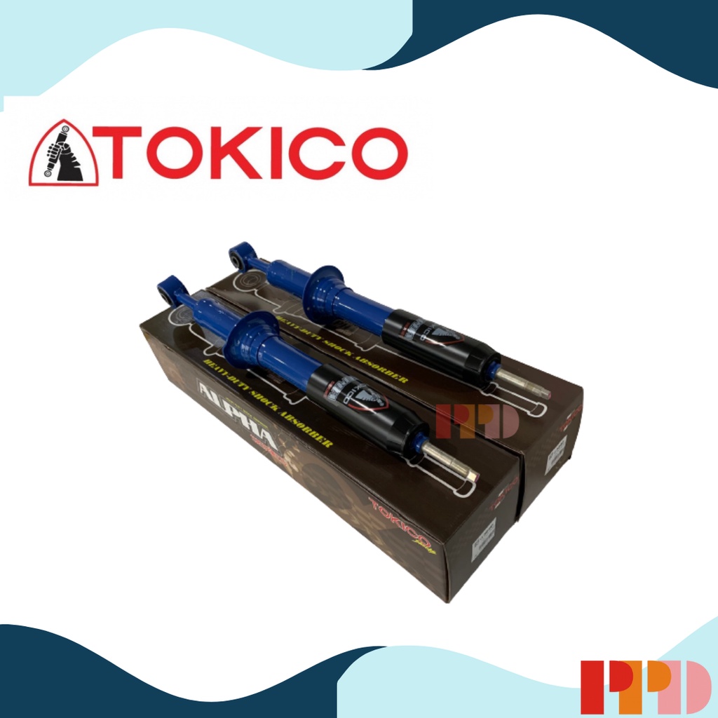 TOKICO โช้คอัพ โทคิโคะ แก๊ส Gas คู่หน้า TOYOTA VIGO 4X4, FORTUNER, PRE ...