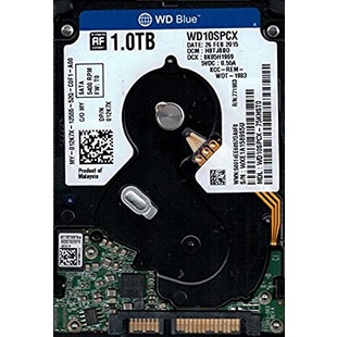 HDD 2.5" Slim WD Blue 1TB WD10SPCX (ฮาร์ดดิสก์โน้ตบุ๊ค) มือสอง เกรด A ...